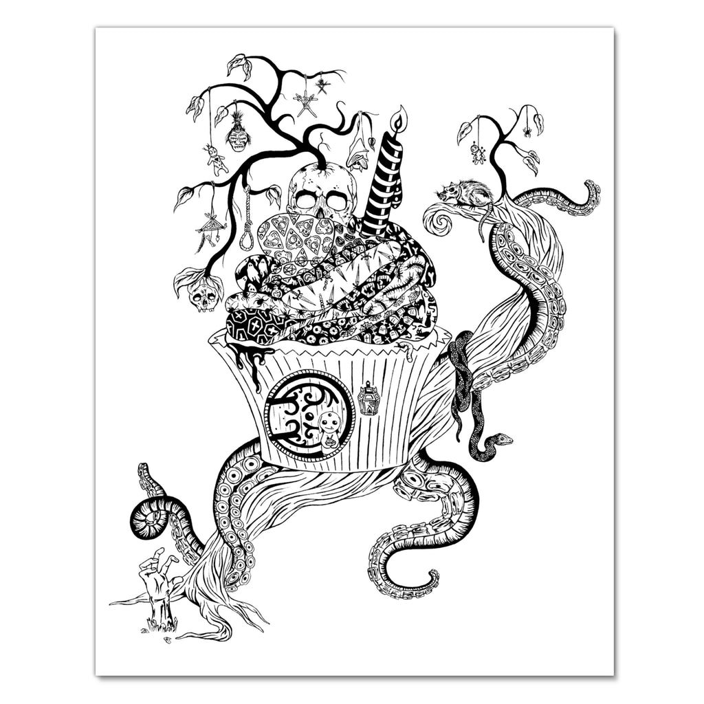Creep Cake Art Print | Creep Cult®|